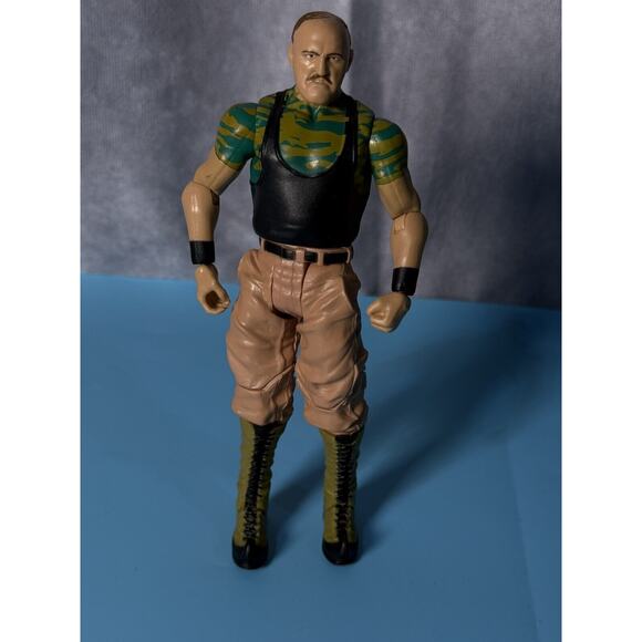 Mattel | Toys | Sgt Slaughter Wwe Flashback Series Mattel 26 Figure ...